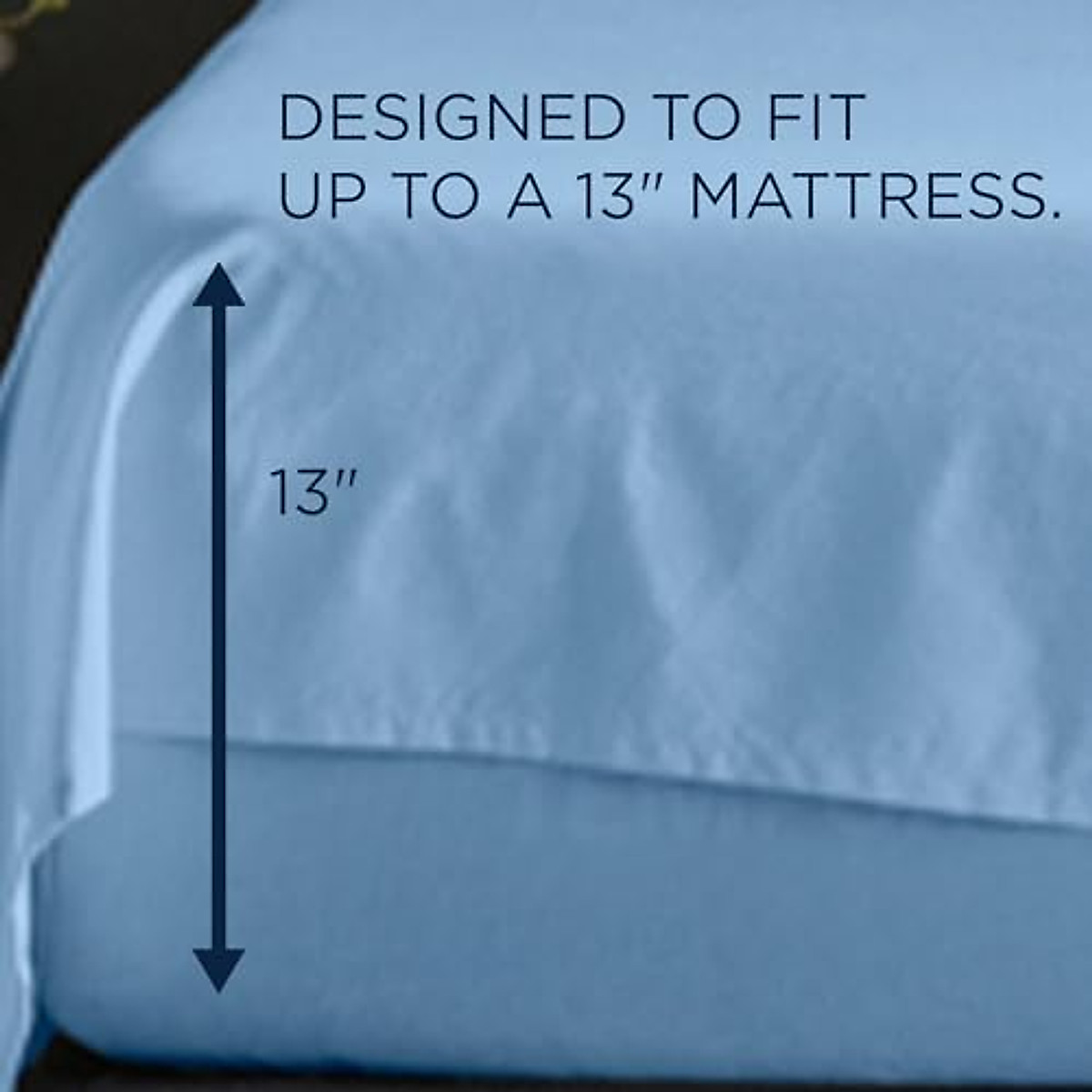 TEMPUR ProAir Sheet Set Blue Azure - TwinXL