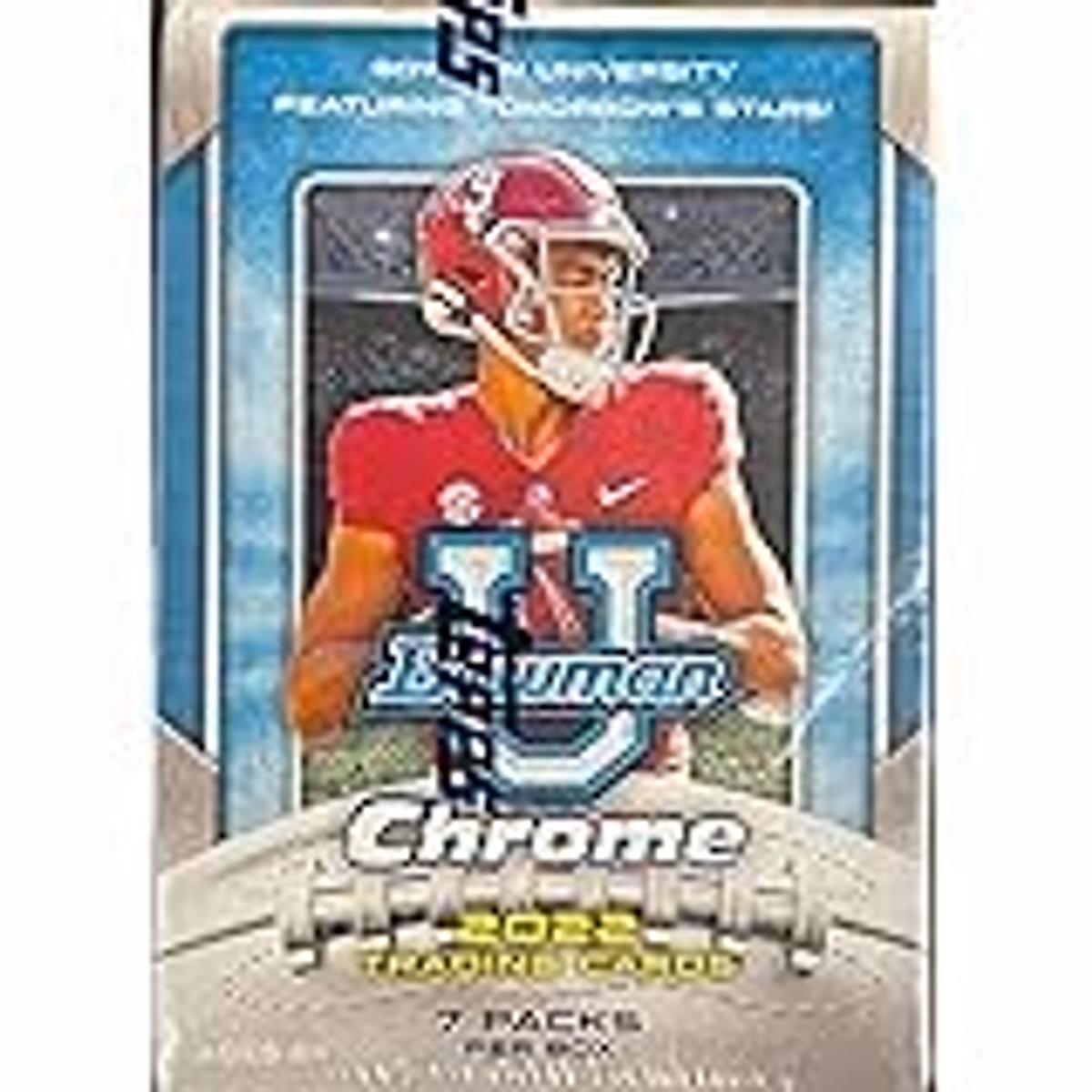 2022-23 Bowman Chrome University Football Value Box