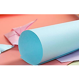 100 Sheets Colored Paper Printing Paper Copy Paper A4 Size Double Sided Lightweight Paper Construction Paper for Office School Statiionary Supply Art