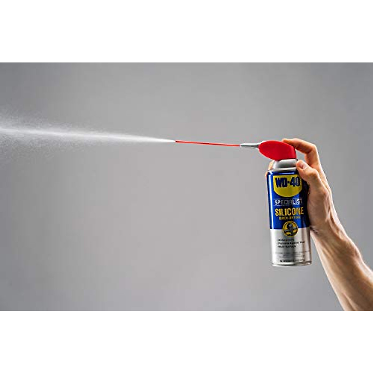 WD-40 Specialist Silicone Lubricant with SMART STRAW SPRAYS 2 WAYS, 11 OZ