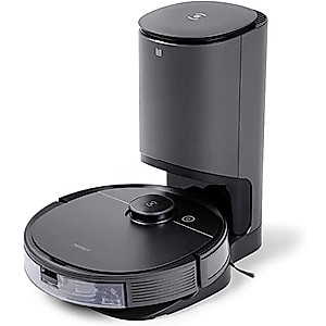ECOVACS Robotics - DEEBOT T8+ Vacuum & Mop Robot with Advanced Laser Mapping and 3D Obstacle Detection & Avoidance - Grey (Renewed)