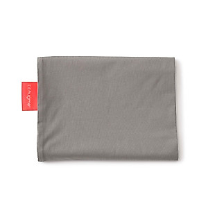 bbhugme Pregnancy Pillow Cover - Cotton Jersey Fabric - Fits Pregnancy Pillow for Side Sleeping - Cover Only, Pregnancy Pillow Sold Separately, Stone