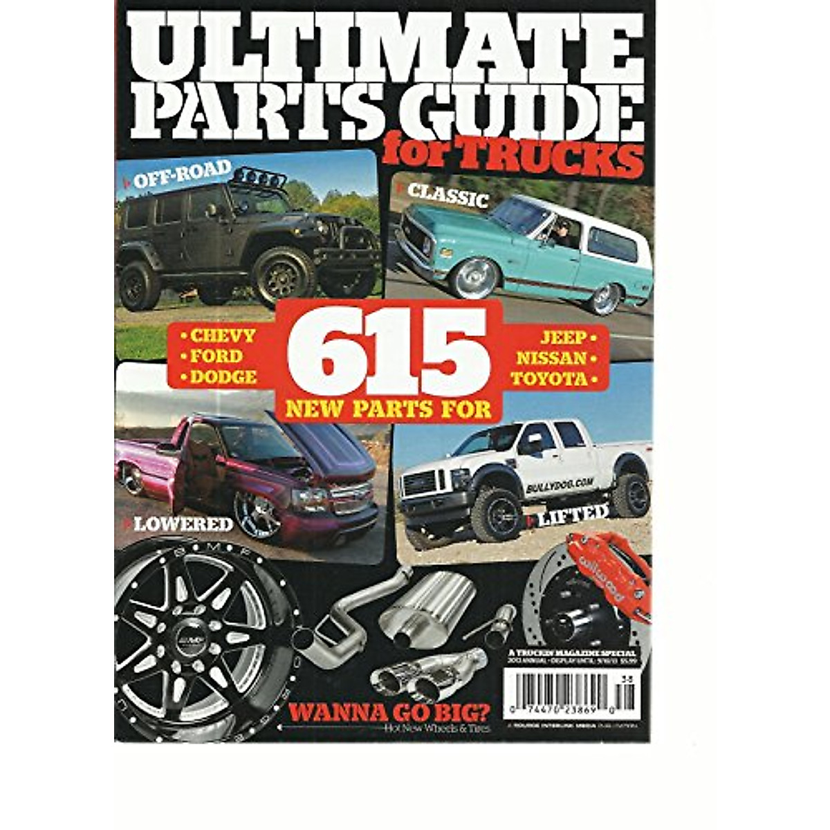 2013 ULTIMATE PARTS GUIDE FOR TRUCKS, ANNUAL, 2013 (615 NEW PARTS FOR FORD.