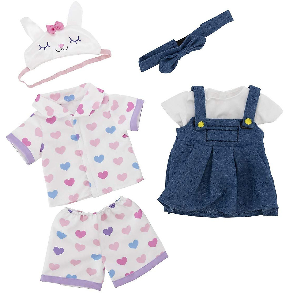 Plushible Soft Baby Doll, 18 Inch Fox - Plush Rag Doll with 2 Clothing Sets, My First Plush Toy for Girls, Boys & Infants, Soft Baby Stuffed Toy, Adorable Companion for 1 Year Old & Up