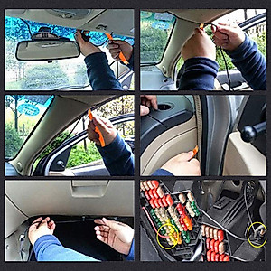 Skyview Dash-Cam-Hardwire-Kit Dash-Cam-Charger Dash-Cam-Hardwire-Kit-Mini-USB Power-Charger-Battery-Converter-Output 5V2A Adapter-for-Mirror-Front-and-Rear-Hidden-Spy-Car-Camera-Dash-Cams