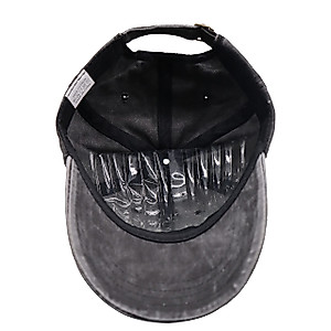 HHNLB Women's Pink Ribbon Breast Cancer Awareness Hat, Funny Survivor Gifts for Women, Embroidered Adjustable Never Give Up Baseball Cap