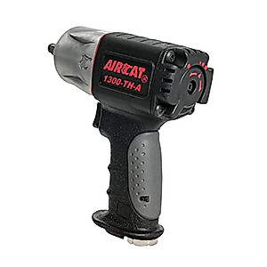 AIRCAT Pneumatic Tools 1300-TH-A: 3/8-Inch Composite Impact Wrench 600 ft-lbs