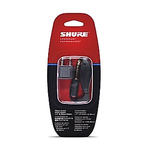 Shure EAADPT-KIT Adapter Kit (Combines 1/4" Adapter, Airline Adapter, Attachable Volume Control)