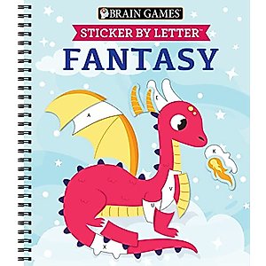 Brain Games - Sticker by Letter: Fantasy