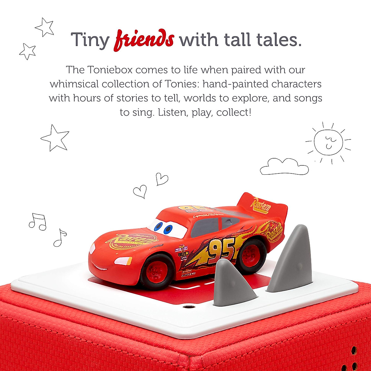 Tonies Lightning McQueen Audio Play Character from Disney and Pixar's Cars