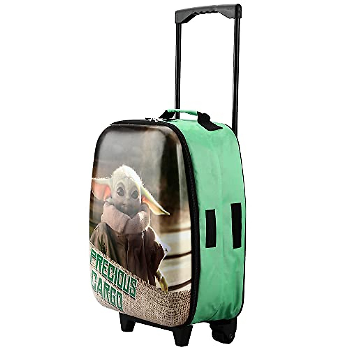 Bioworld Star Wars Baby Yoda The Mandalorian Hard Side 16" kids Luggage