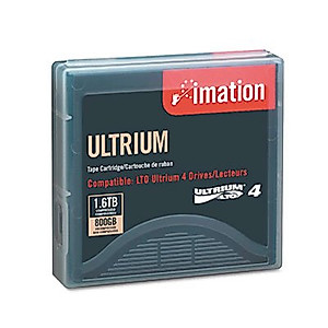 IMATION LTO-4 26592 Ultrium-4 Data Tape Cartridge (800GB/1.6TB) by Imation