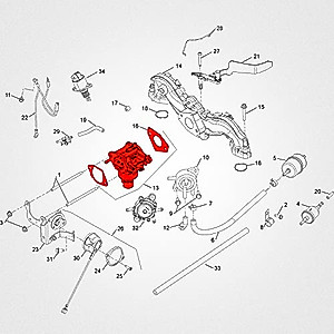 RANSOTO 16-853-19S Carburetor Carb With Gaskets Compatible with Kohler KT725 KT730 KT735 KT740 KT745, Replaces 32-853-63S 32-853-67S