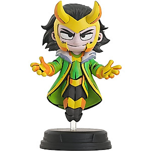 Diamond Select Toys Marvel Animated Series: Loki Statue, Multi