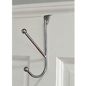 BNYD Over The Door Hook, Space Saver Steel Hanger Laundry Coats Towels Clothes