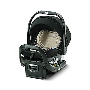 GRACO SnugFit 35 DLX Infant Car Seat Baby Car Seat with Anti Rebound Bar, Pierce , 27.5x17.5x25.5 Inch (Pack of 1)