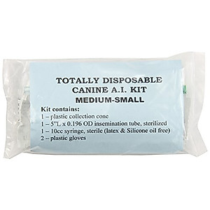 Henke, Sass, Wolf Disposable Canine Artificial Insemination Kits, Small/Medium