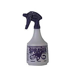 LITTLE GIANT Professional Spray Bottle (Purple) All Purpose General Use Spray Bottle (32 oz.) (Item No. PS32PURPLE)