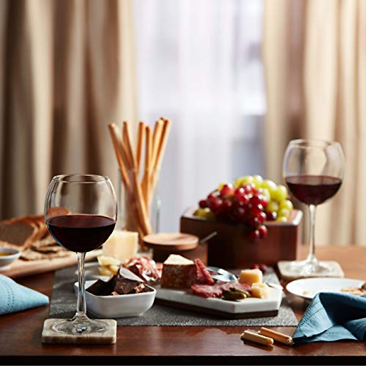 Libbey Vina Red Wine Glasses, Set of 6