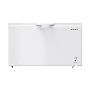 Hamilton Beach HZ4941 14 cu ft Upright Convertible Fridge/Freezer-Frost Free-Reversible Door-Removable Glass Shelves-LED Interior Light, White