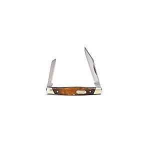 Buck Knives 375 Deuce 2-Blade Folding Pocket Knife with Wood Handle