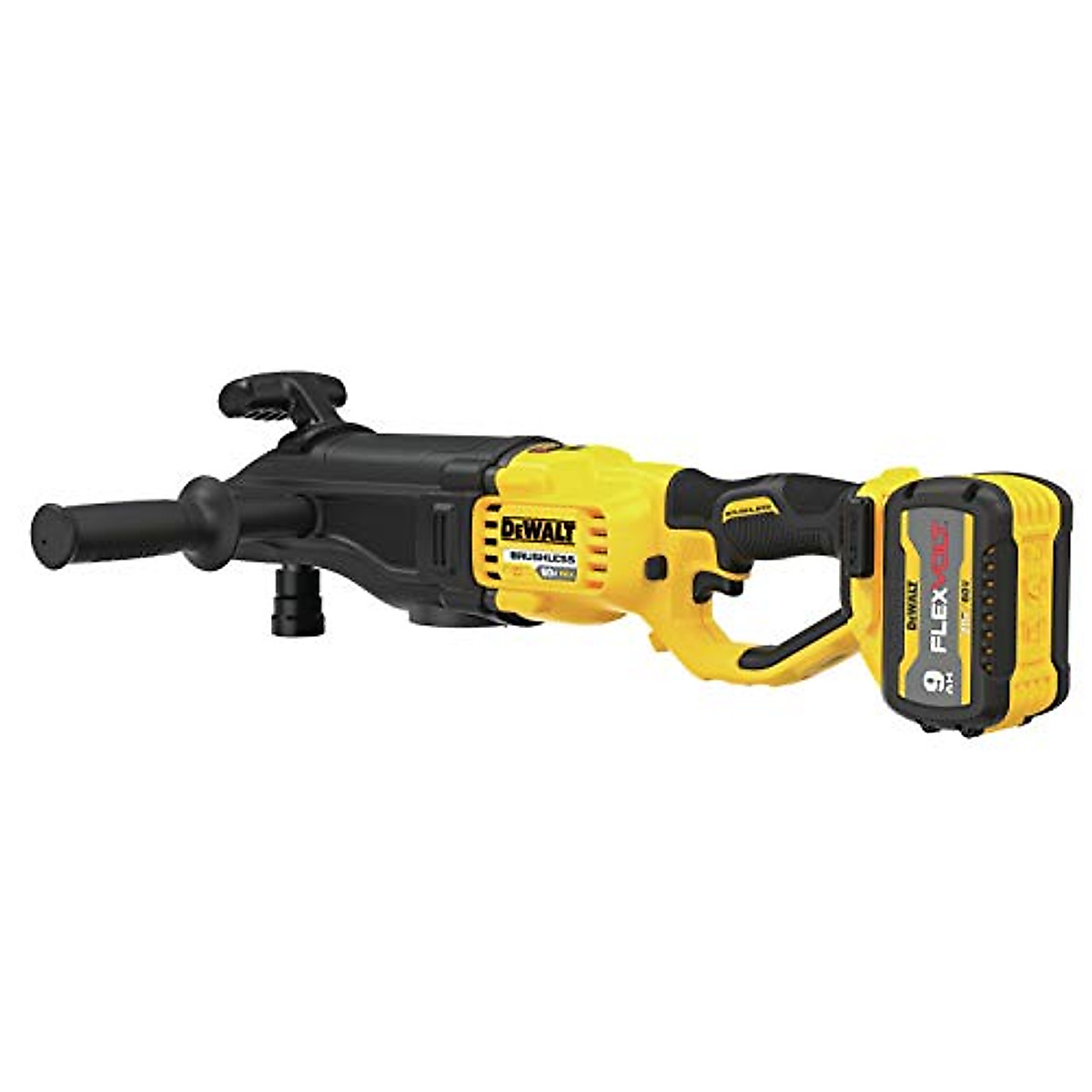 DEWALT FLEXVOLT 60V MAX* Right Angle Drill, Brushless, Quick-Change Stud/Joist, E-Clutch® System Kit (DCD471X1)
