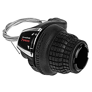 Hycline Twist Shifter Lever Revoshift Shift Lever SL-RS35, 7 Speed Twist Grip Gear Bike Right Shift Lever for Mountain Bicycle