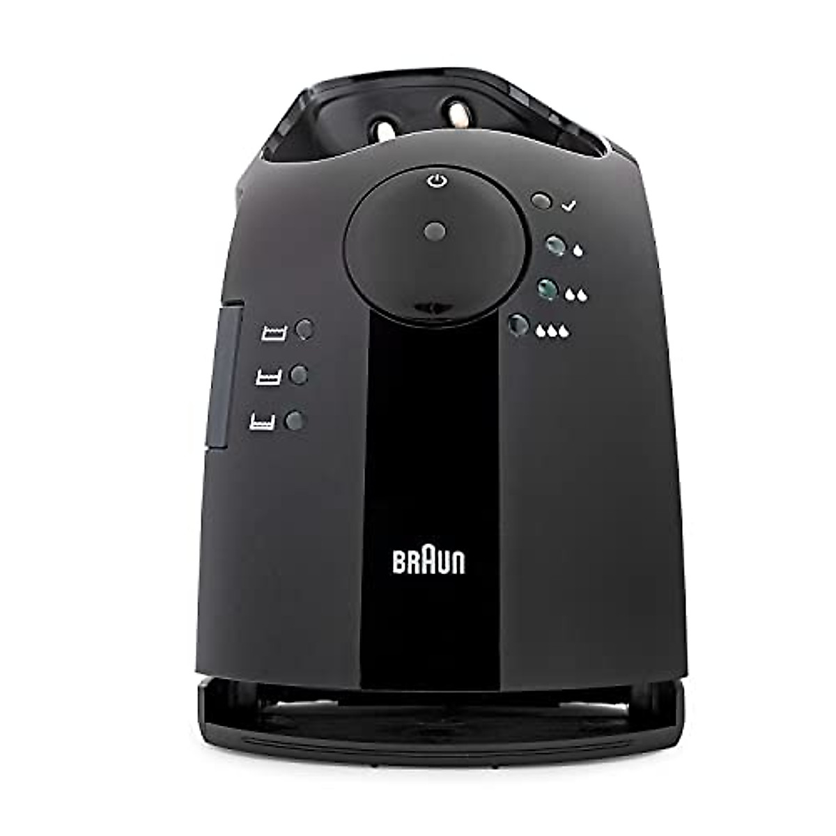 Braun Pulsonic Clean & Renew Base Unit with Braun Syncro Shaver System Clean and Renew Refills (Pack of 2) (2 Items)
