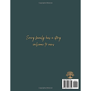 12 Generations Genealogy Organizer Notebook: A History of Family Tree with Nice Pedigree Chart and Details Sheets (Genealogy Workbook, Forefathers of Family Organizer) For all Families