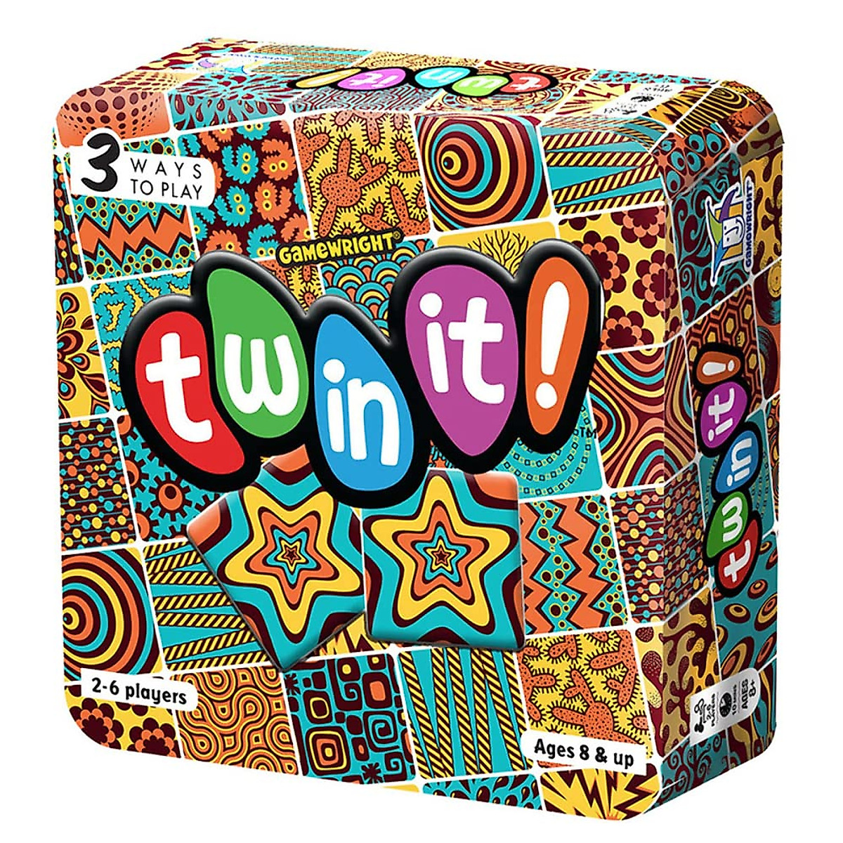 Gamewright 253 Twin It! Card Game Multi-colored, 5"