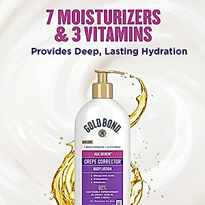 Gold Bond Age Renew Crepe Corrector Body Lotion, Replenishing & Smoothing Formula, 14 oz.