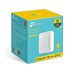 TP-Link AC750 Wireless Portable Nano Travel Router(TL-WR902AC) - Support Multiple Modes,Hotspot/Bridge/Range Extender/Access Point/Client Modes, Dual Band WiFi, 1 USB 2.0 Port