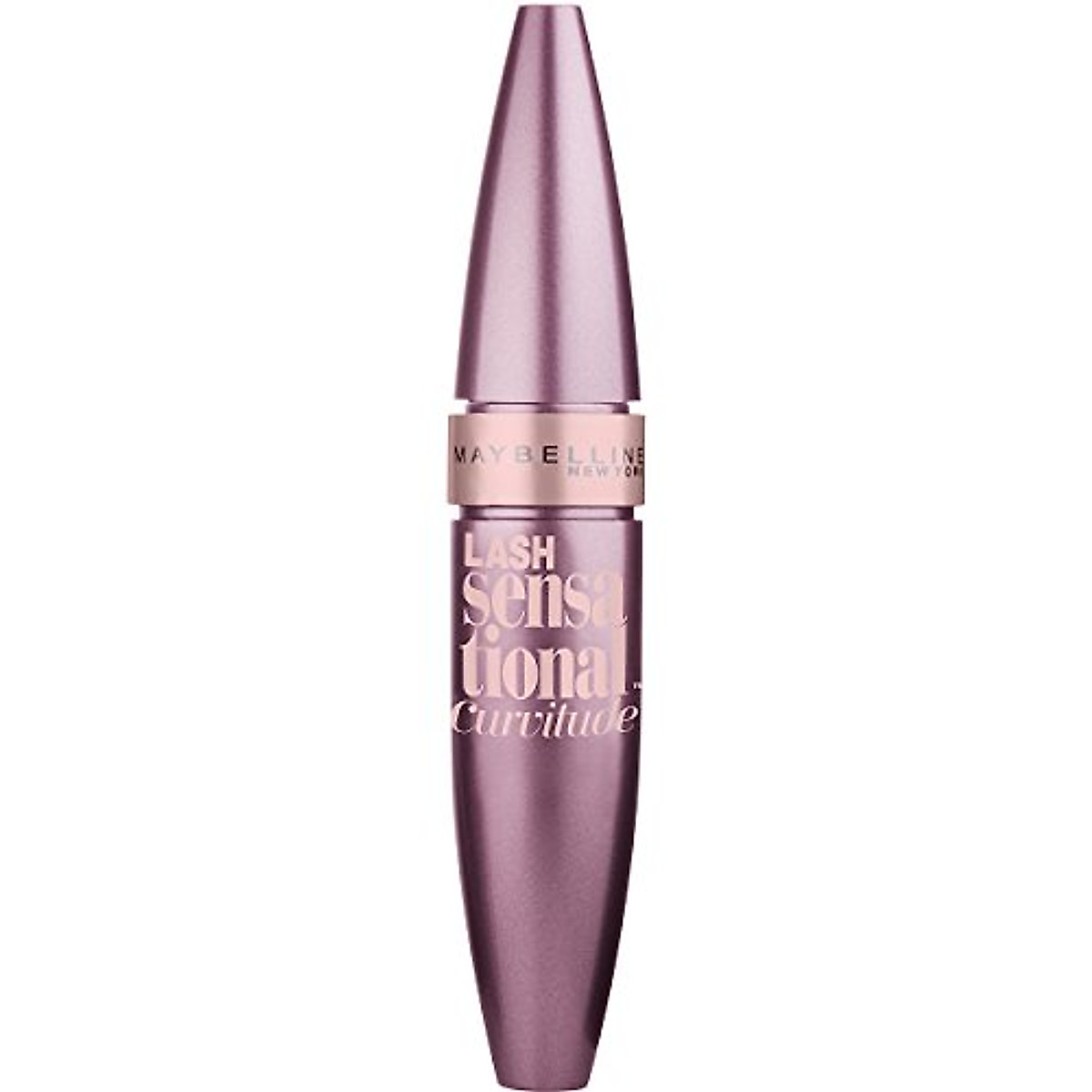 Maybelline New York Lash Sensational Curvitude Washable Mascara, Blackest Black, 0.33 fl. oz.