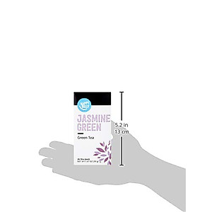 Amazon Brand - Happy Belly Jasmine Green Tea Bags, 20 Count