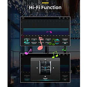 Android Car Stereo for Toyota Camry 2012 2013 2014 with Apple Carplay, Rimoody 10.1 Inch Touch Screen Car Radio with GPS Navigation Bluetooth FM HiFi WiFi Android Auto + AHD Backup Camera