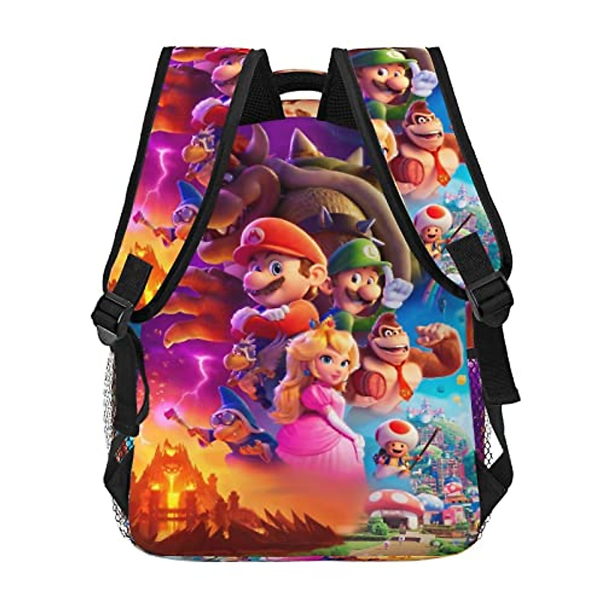 Awetmud Cartoon Game Backpack Lightweight Laptop Backpack Travel Backpacks For Boys Girls