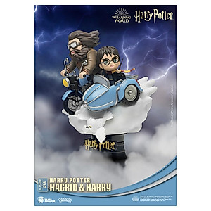 Beast Kingdom Harry Potter: Hagrid and Harry DS-098 D-Stage 6 Inch Statue, Multicolor