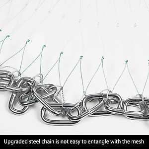 Lucky Monet 10/12/13.3/15ft Radius Large American Saltwater Fishing Cast Net for Bait Trap Fish, Easy Throw Thicken Nylon Line w/Upgraded Steel Chain Sinker, 5/8 Inches Mesh Size