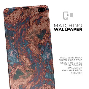 DesignSkinz Liquid Abstract Paint Remix V81 Protective Vinyl Decal Wrap Skin Cover Compatible with The Samsung Galaxy S20 (Screen Trim & Back Glass Skin)