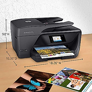 HP OfficeJet Pro 6968,Color All-in-One Wireless Printer, HP Instant Ink or Amazon Dash replenishment ready (T0F28A)
