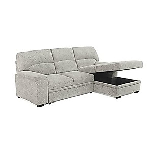 Serta Convertible Sectional Sofa, Ivory