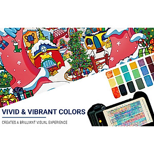 Allenjoy 96" x 72" Merry Grinchmas Christmas Backdrop for Kids Xmas Winter Let it Snow Happy New Year Holiday First Birthday Baby Shower Party Supplies Decoration Banner Photo Booth Props Background