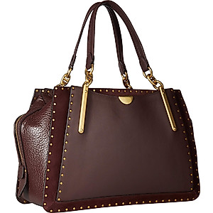 COACH Dreamer 36 in Rivets B4/Oxblood One Size