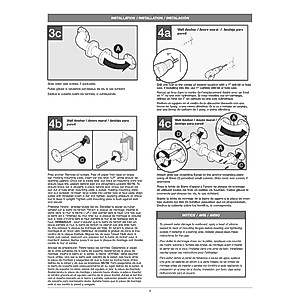 Delta Faucet DCL5916-BN Carlisle Bathroom Safety, 16 inch x 1 1/4" Decorative Grab Bar, Brushed Nickel