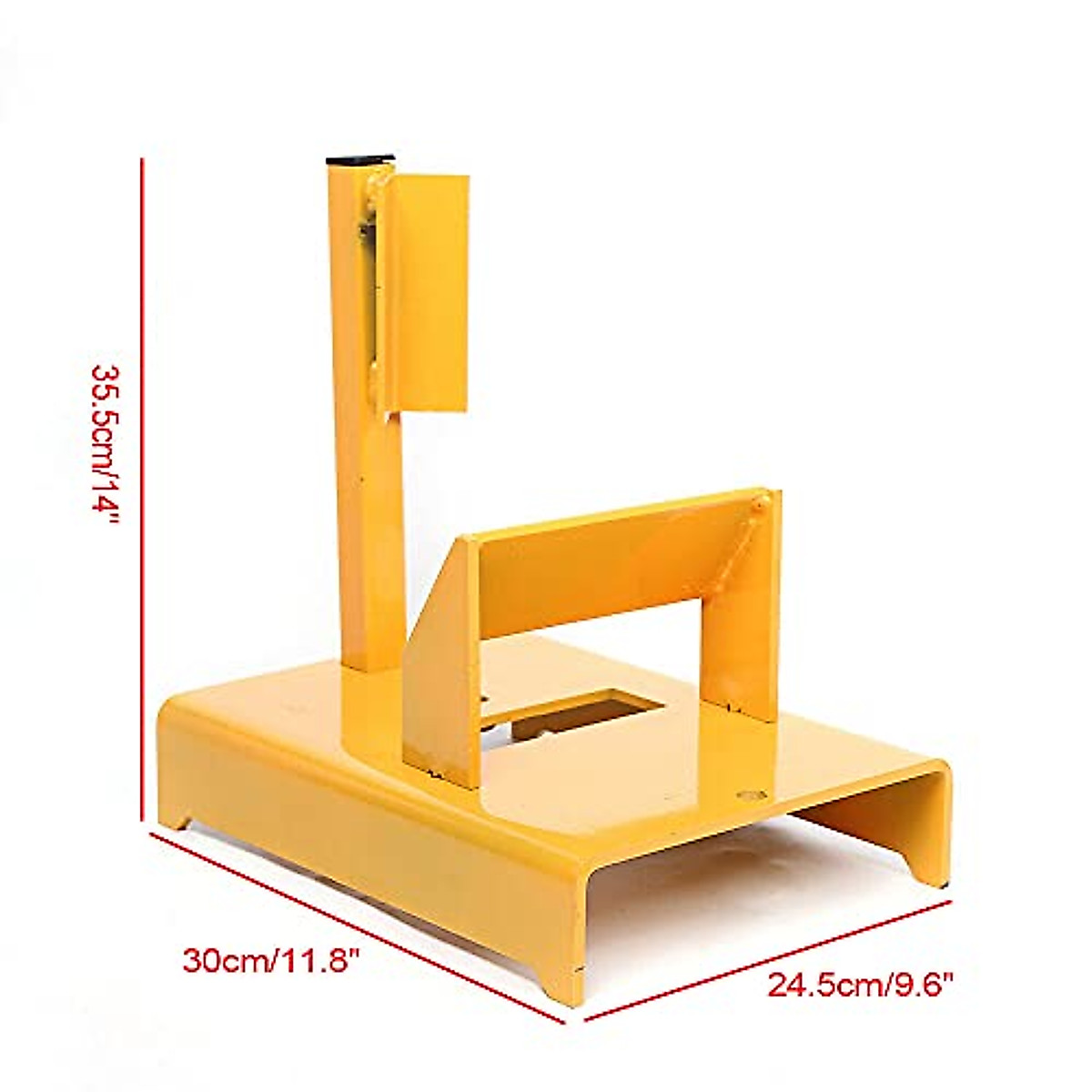 HaroldDol Lawn Mower Blade Sharpener with Sharpener Blade, Garden Blade Sharpener, 30°Bevel Sharpening (Grinder Motor NOT Included)