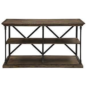 Coast to Coast Imports Corbin Medium Brown Console