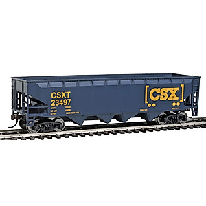 Walthers Trainline HO Scale Model Offset Hopper CSX, Model:931-1425