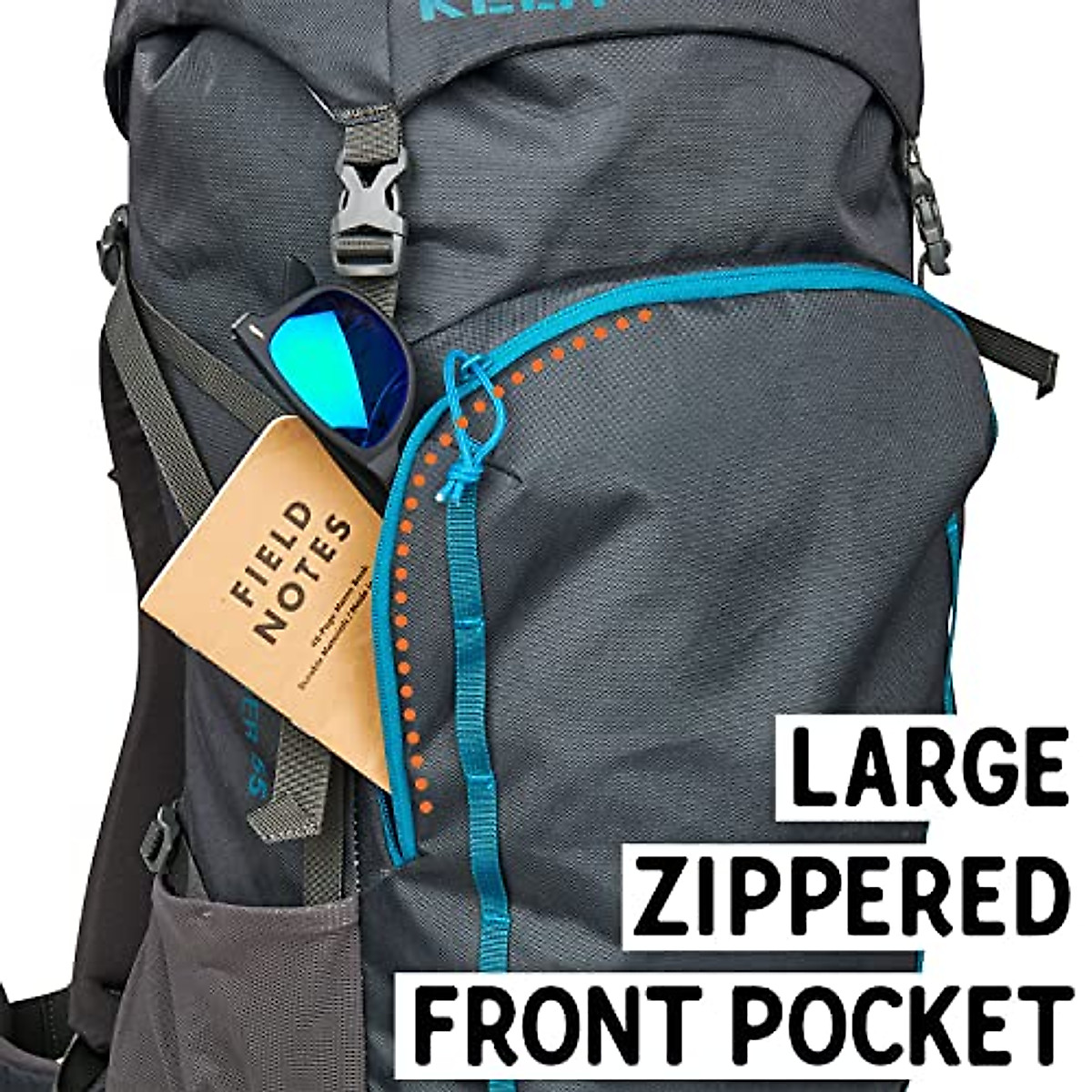 Kelty Hiking Daypack, Winter Moss/Dill, 55L