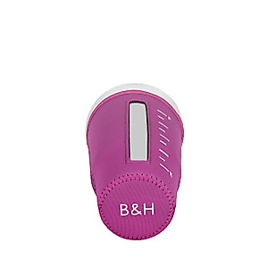 Reusable Insulator Neoprene Cup Sleeve for Iced Beverages and Coffee (Pink, Large)