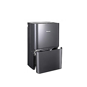 Hisense 50-Pint 3-Speed Built-in Pump Dehumidifier, 3 Modes (Auto, Continuous, Manual) Energy Star, LED display, Noise level 48 dB, up to 4500 sq ft, 115v – DH7021KP1G (Renewed)